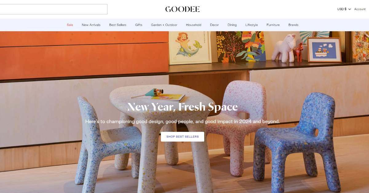 Goodee marketplace case study: book a demo to start yours - Spree Commerce